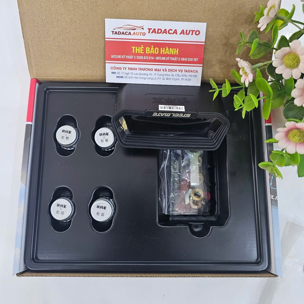 Cảm Biến Áp Suất Lốp Ô Tô Steelmate E3 Pro