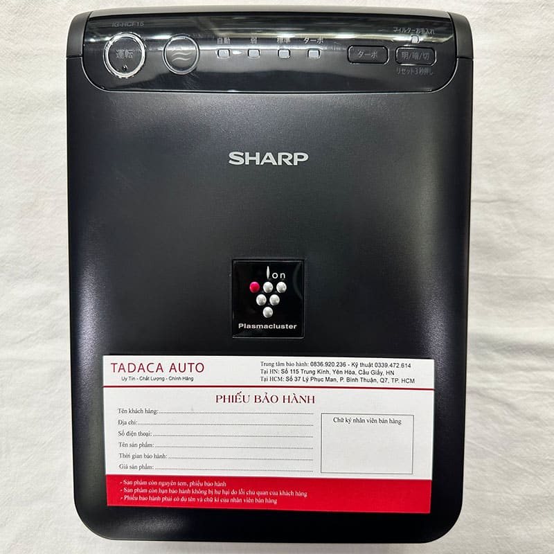 Lọc Không Khí Ô Tô Sharp IG-HCF15 Nhật Bản Cao Cấp - Tadaca Auto Việt Nam
